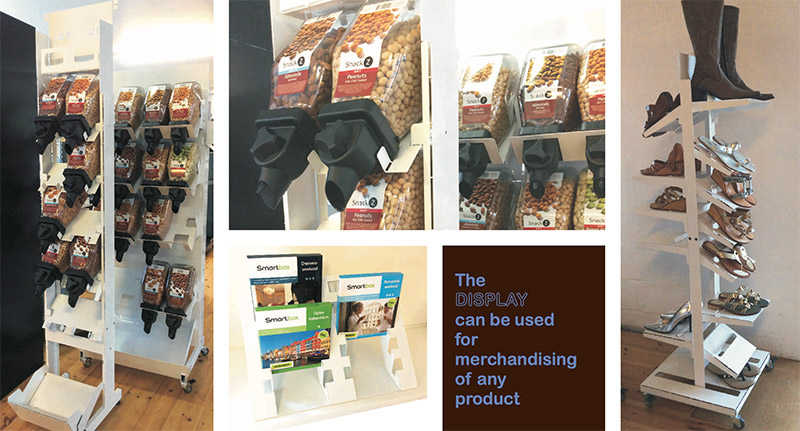 Flip solution display – Merchandising | NTI Design