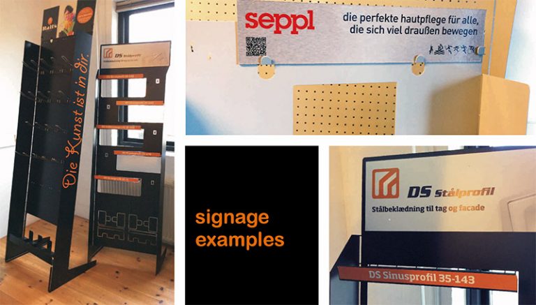 Flip Solution Display – signage examples | NTI Design